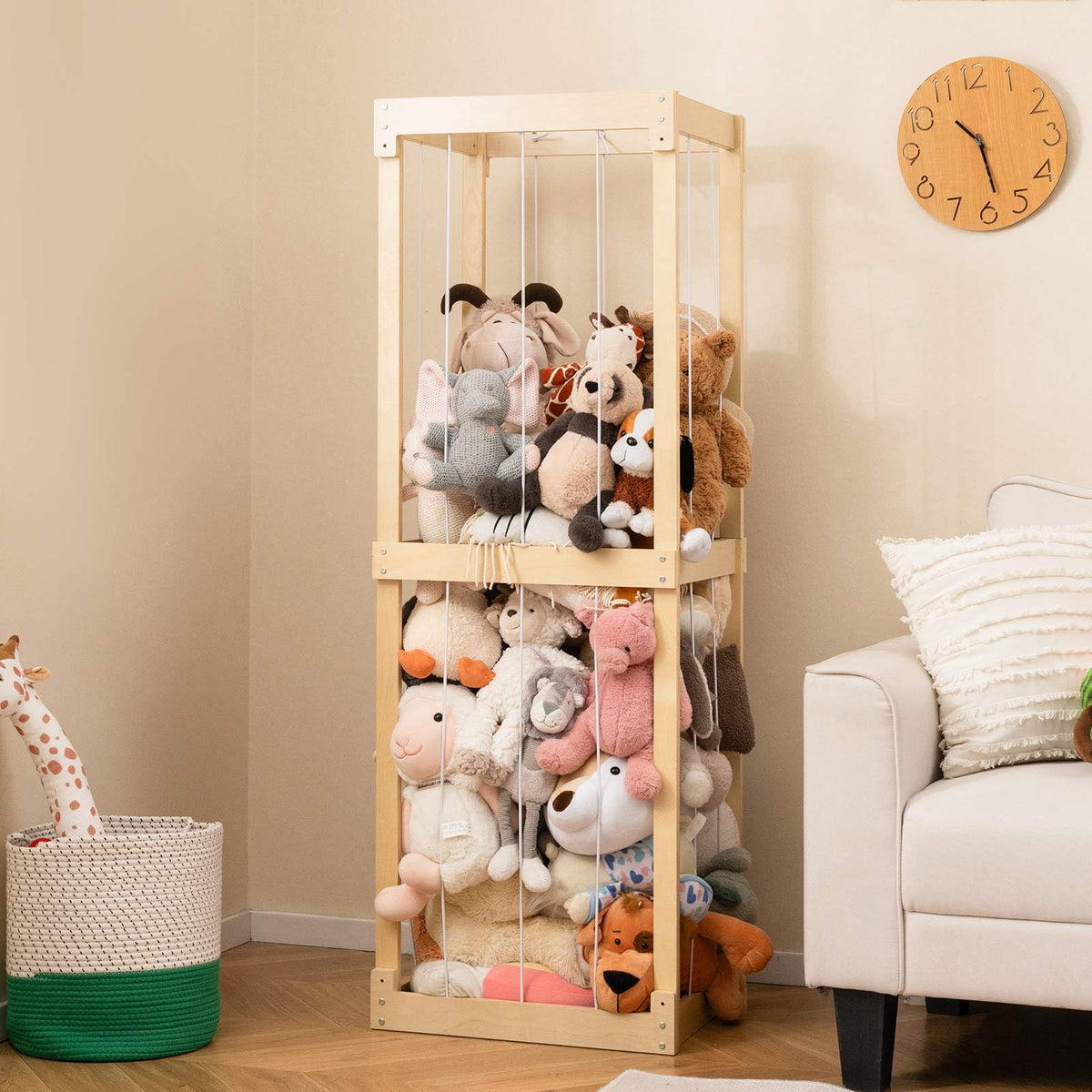 300L Large Stuffed Animal Storage | Toy Storage - HONEY JOY AU – Babyjoy