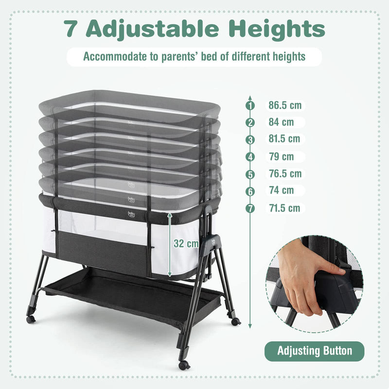 Baby Bassinet | Portable Bassinet | Baby Travel Cot - BABY JOY – Babyjoy