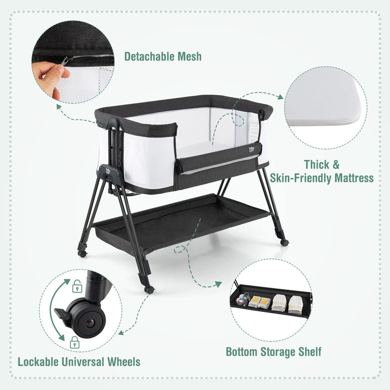 Baby Bassinet | Portable Bassinet | Baby Travel Cot - BABY JOY – Babyjoy
